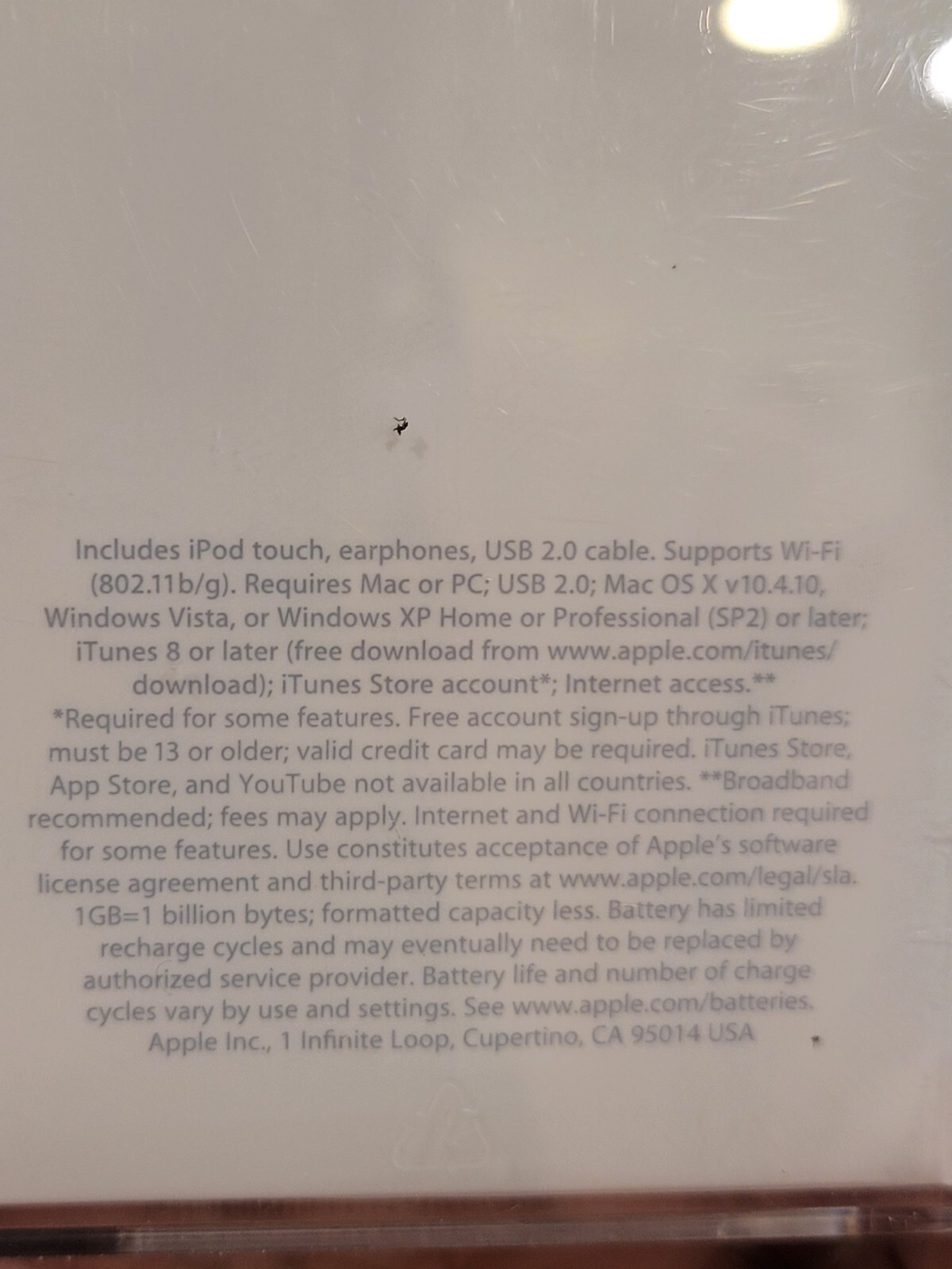 Apple+iPod+touch+2nd+Gen.+8GB+-+Black+%28MB528LL%2FA%29 for sale online ...