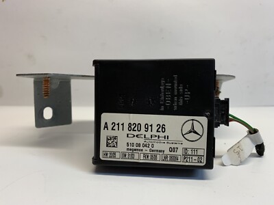 MERCEDES BENZ S500 CL500 CLK500 C230 SL500 ANTI THEFT ALARM CONTROL ...
