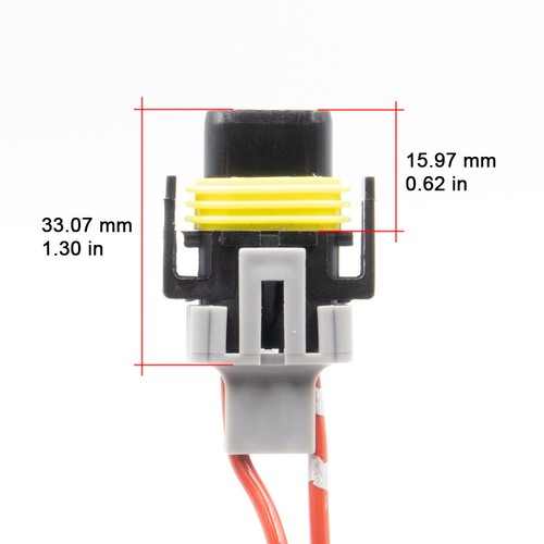 Low beam headlights connector Jeep Grand Cherokee WK. 2022. 68289234AF ...