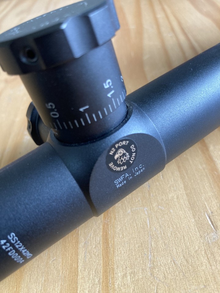 SWFA SS 12x Scope w/ MIL Quad Reticle (30mm) | eBay