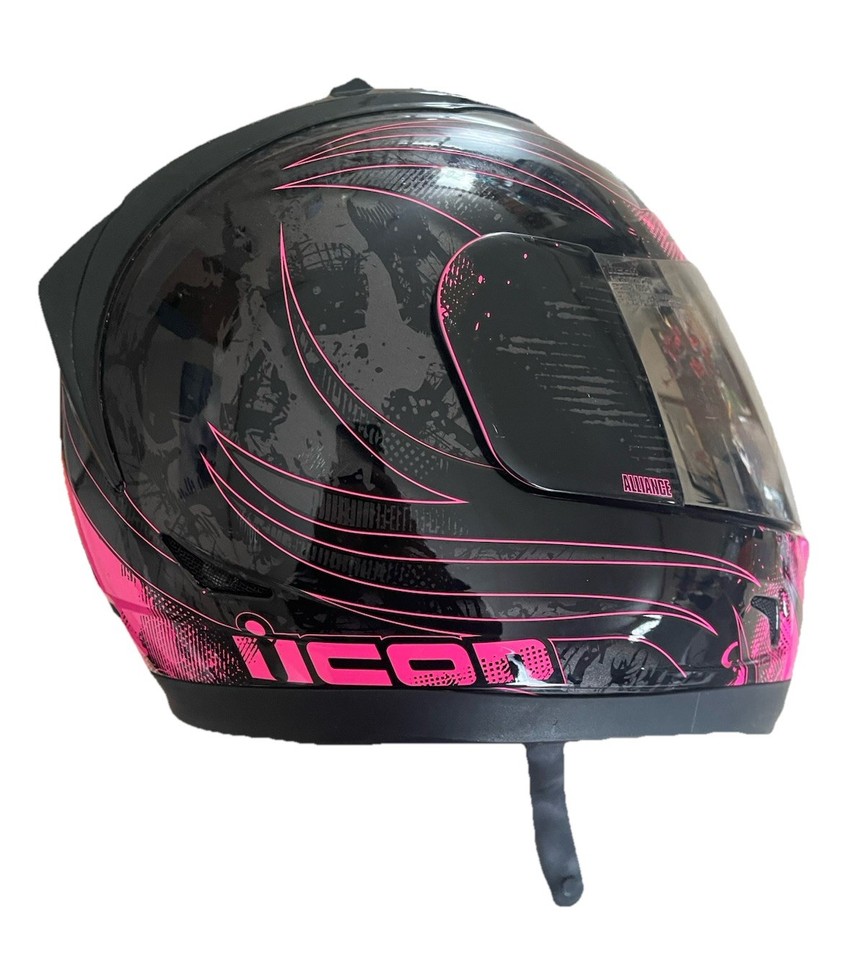 Women's | Icon Alliance Threshold Motorcycle Helmet | Size Medium ...