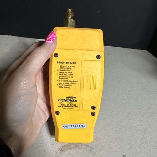 Fieldpiece ASX14 Superheat & Subcooling Accessory Head | eBay