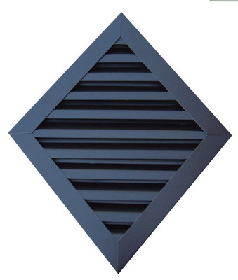 14" w x 24" h Aluminum Diamond Gable Attic Louver End Vent 37 Colors | eBay