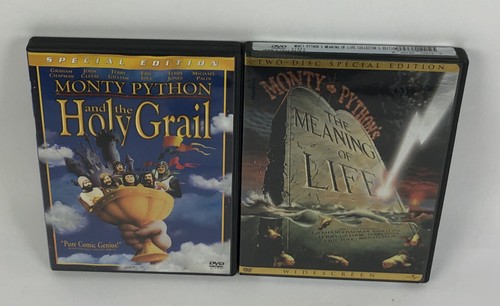 2 x Monty Python's DVD Video - The Meaning of Life - Holy Grail Very ...