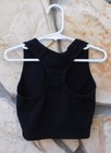 VTG JACQUES MORET Racerback Black Top Small 6/7 Girls Ultra EUC | eBay