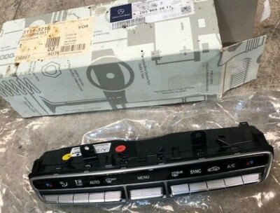 MERCEDES W205 GLC Climate Control Unit A205 905 47 06 A205 905 47 06 | eBay