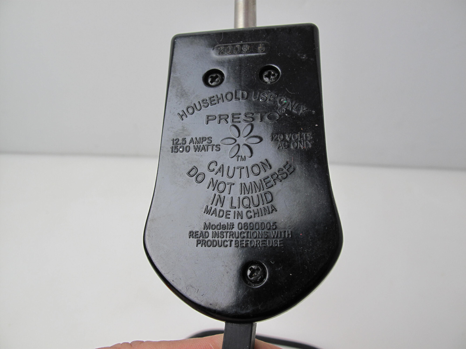 Presto Control Master® Heat Control for Electric Appliances & Pressure ...