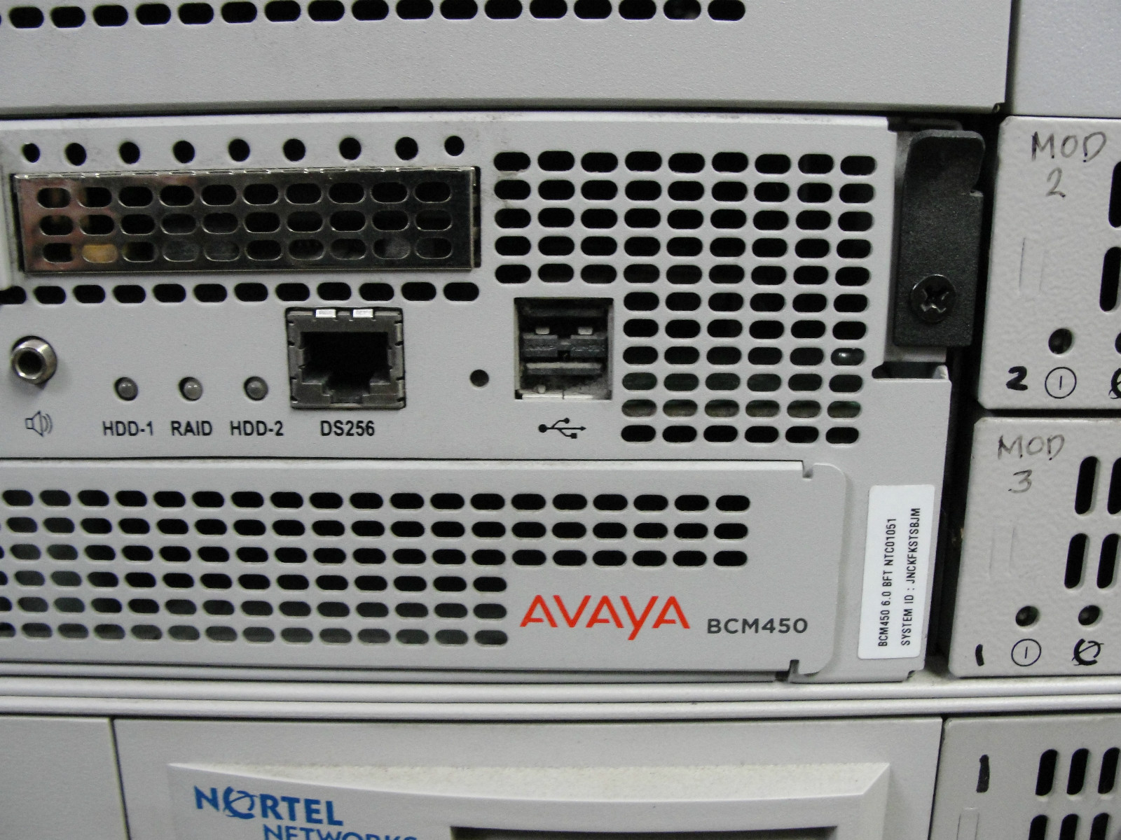 Avaya Nortel BCM 450 6.0 R6 VoIP Phone System (NT7C03100SWE6) w/Nortel ...