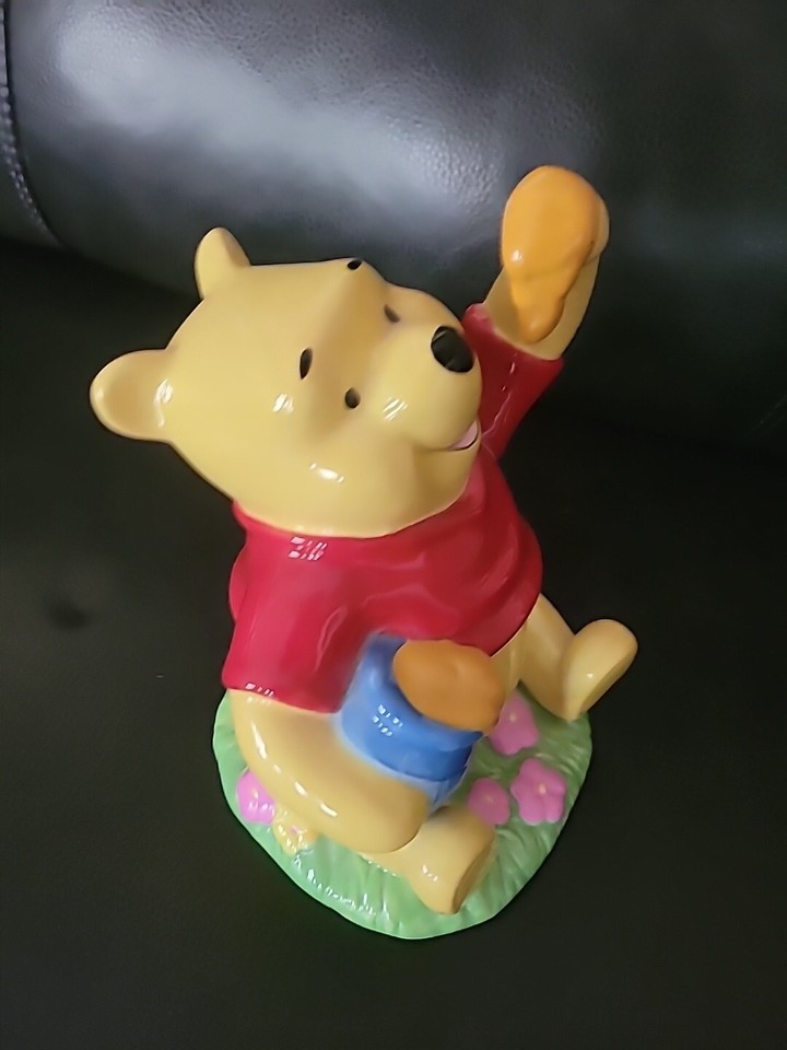 Disney Winnie The Pooh Ceramic Coin Bank Enesco Baby Toddler Nursery | eBay