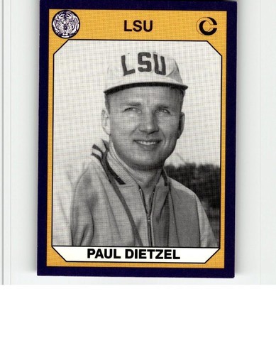 PAUL DIETZEL CARD #183 BFU2R2S8P070 FREE SHIPPING | eBay