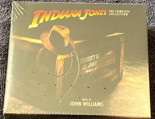 INDIANA JONES THE COMPLETE COLLECTION CD 2024 5 DISCS BRAND NEW RARE ...