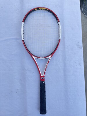 Wilson Ncode Six-One 95 Pro Staff 16x18 Tennis Racket 4 3/8 | eBay