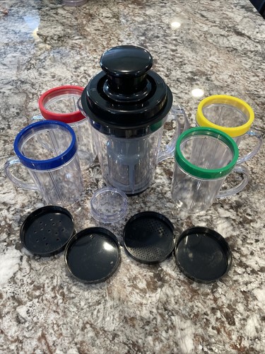 The Magic Bullet Cups Lids Rings Lot - as Pictured Used | eBay