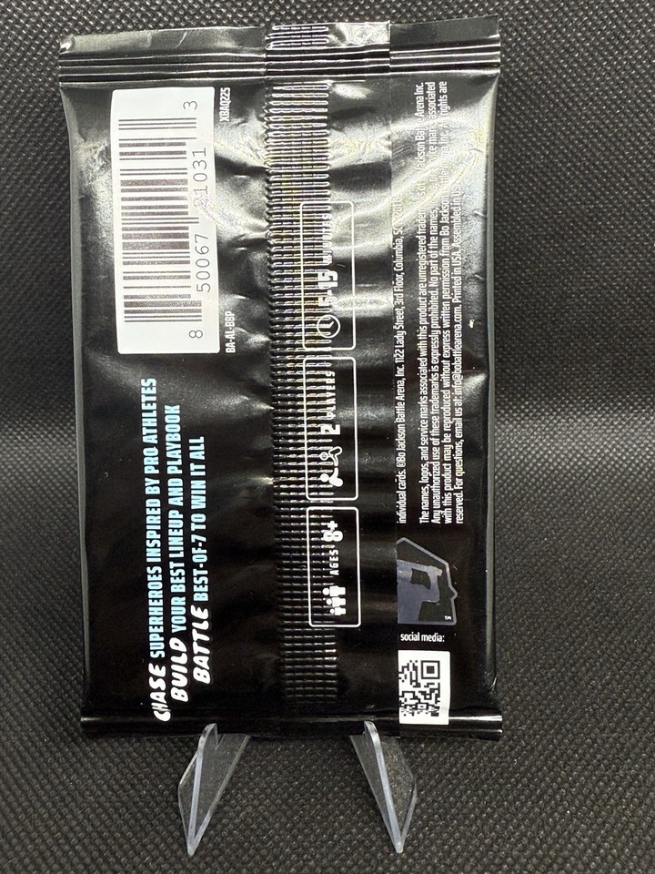 2025 Bo Jackson Battle Arena Alpha Update Collector Booster Pack ...