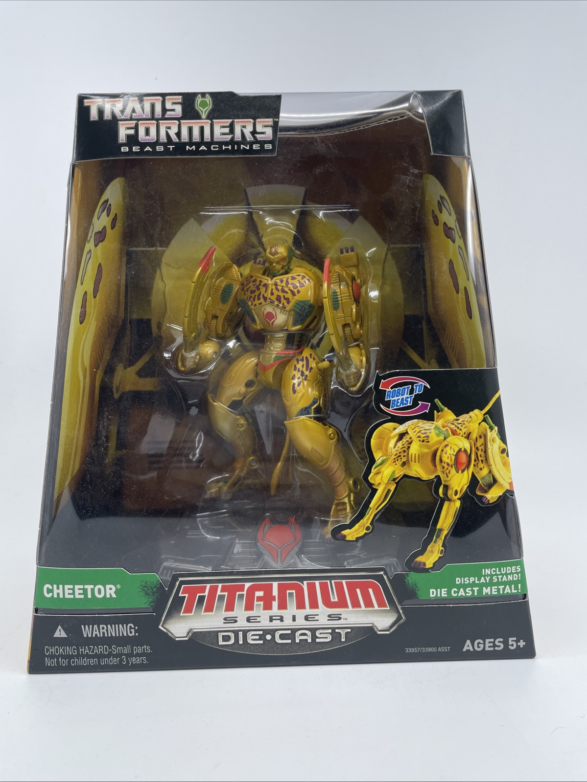 Transformers Titanium Series Die Cast Cheetor Beast Machines NIB WH133の ...