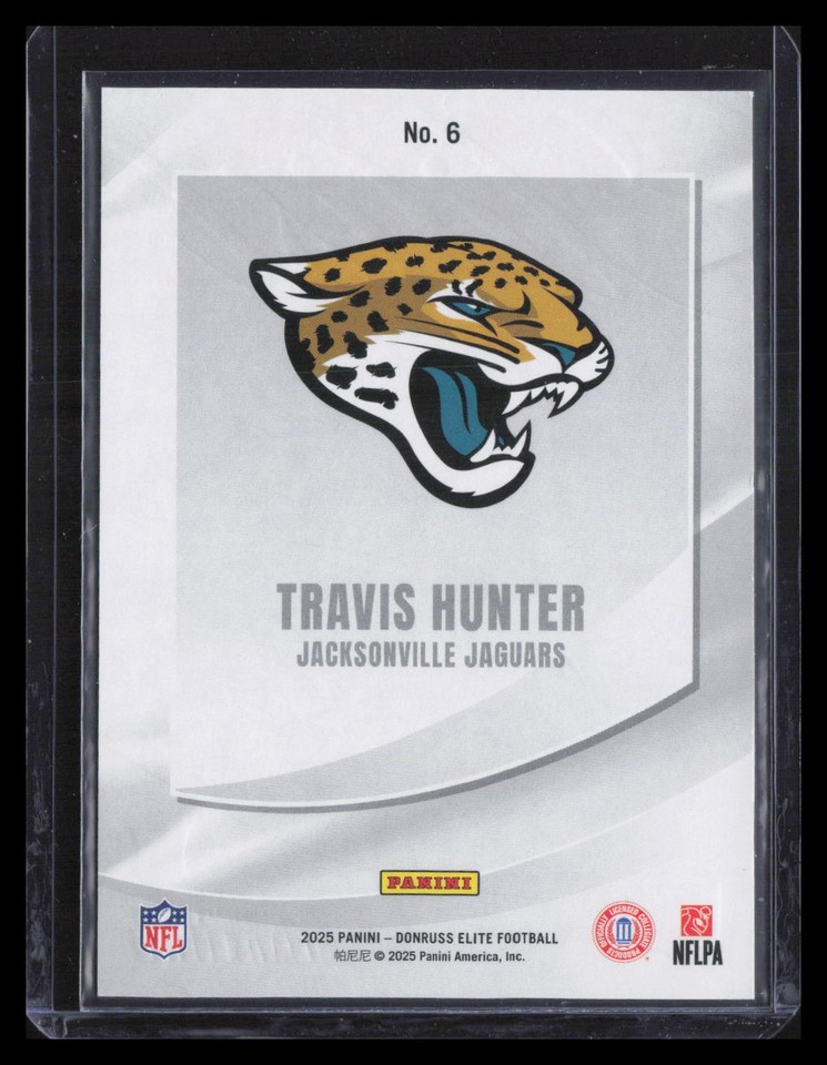 2025 Donruss Elite #6 Travis Hunter Rookie Elitist #/799 | eBay