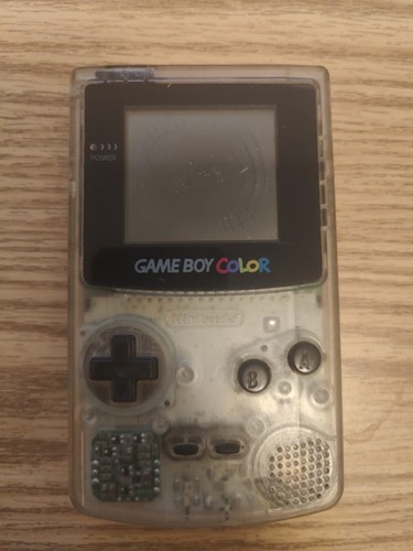 Nintendo Game Boy Color Clear For parts | eBay