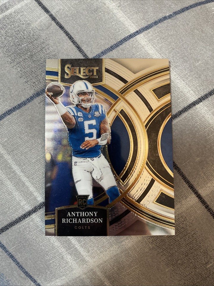 Indianapolis Colts Anthony Richardson 2023 Panini Football Rookie Card ...