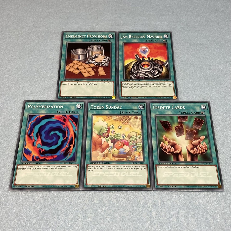 Yugioh Marik Strings Premium 54 Card Deck Slifer Sky Dragon Revival Jam ...