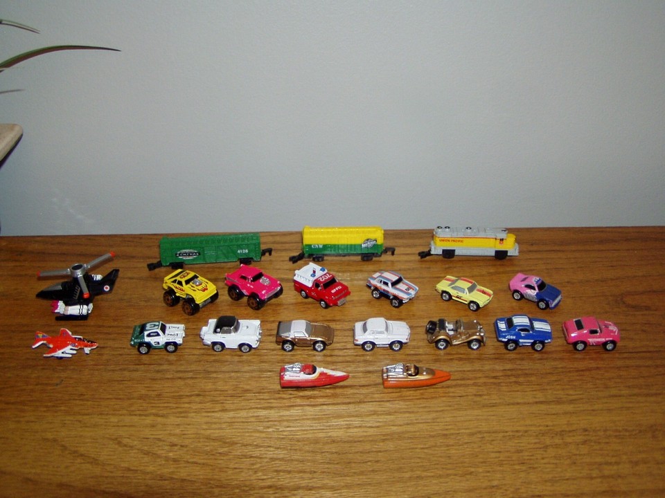 MICRO MACHINES LOT JOSH STEALTH MUSTANGS UNION PACIFIC 20 VEHICLES | eBay