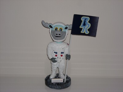 ROCKY BLUEWINKLE Blue Rocks Mascot Bobble Head SGA 2019 Moon Landing ...