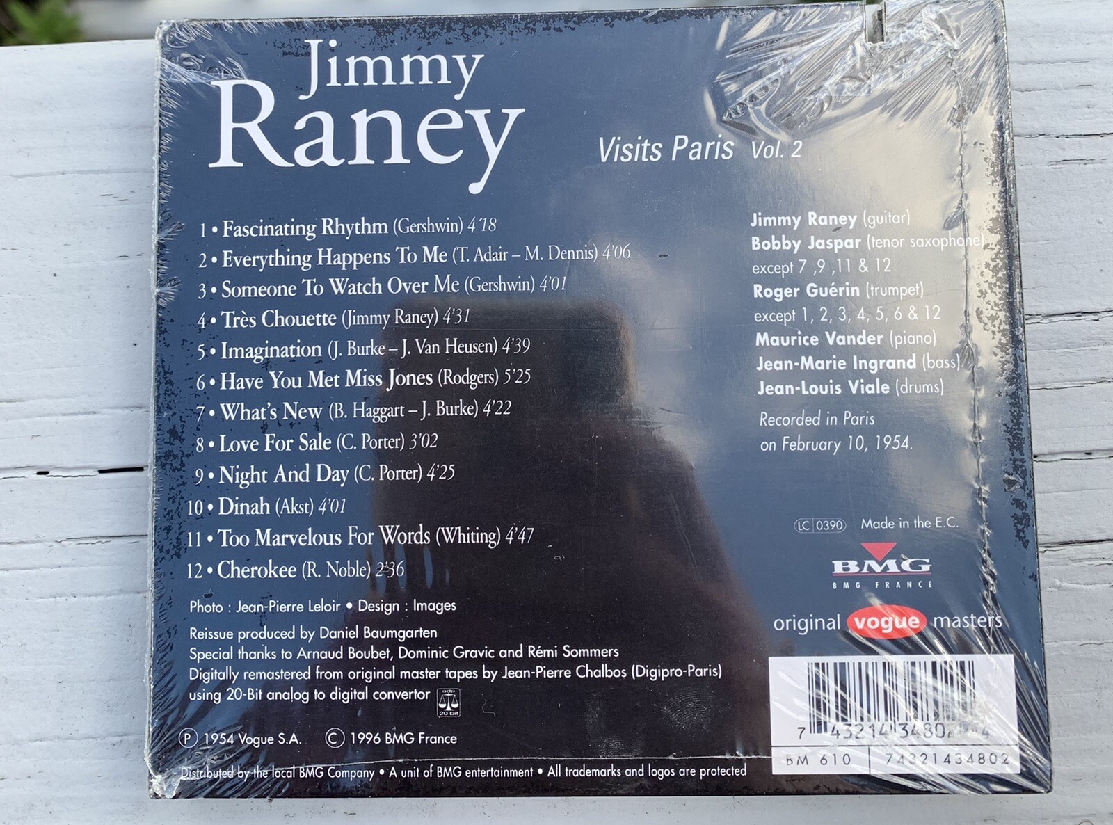 JIMMY RANEY - Visits Paris Vol. 1 - CD - Original Vogue Masters 74321 ...