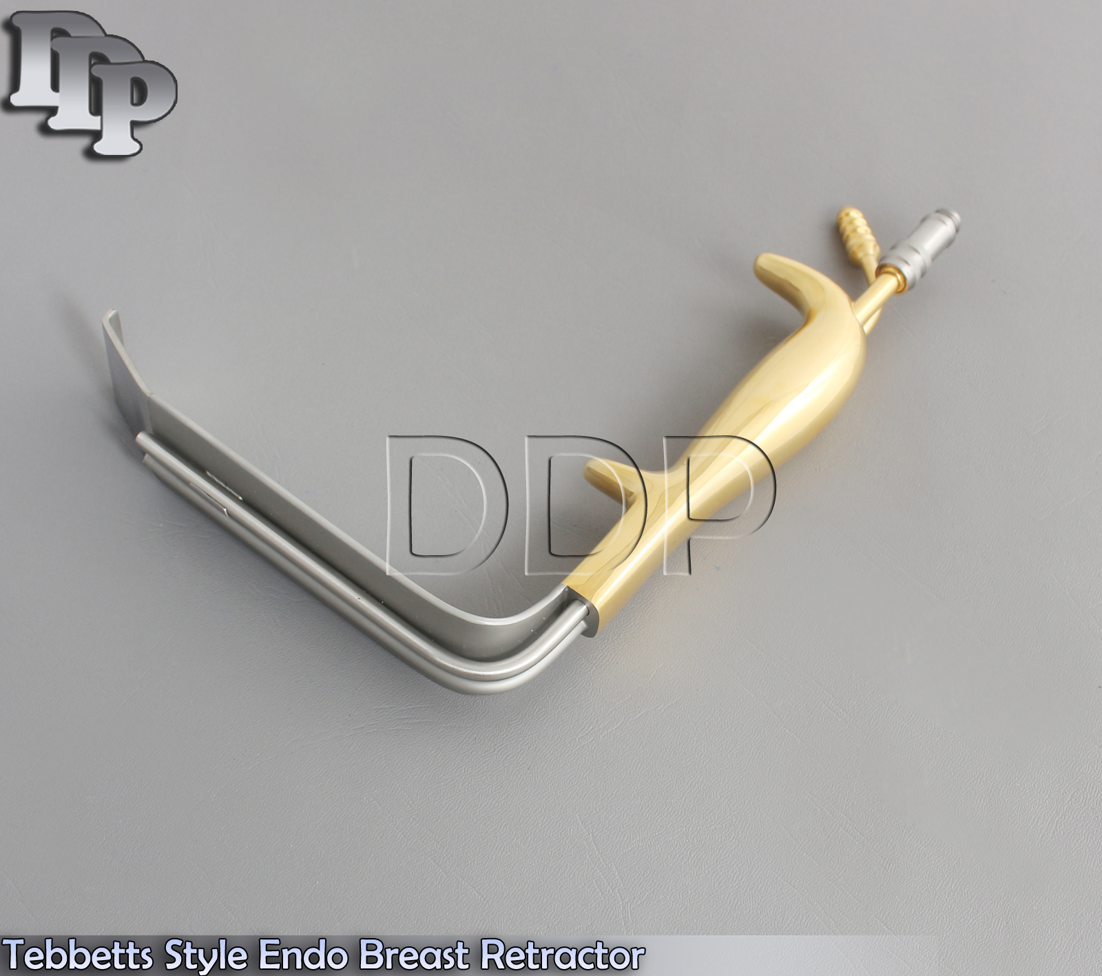 Tebbetts Style Endo Breast Retractor 80mm x 16mm, Fiberoptic Suction ...