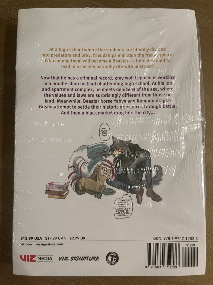 Beastars Graphic Novel Vol 13 English Language Manga Book Brand New | eBay