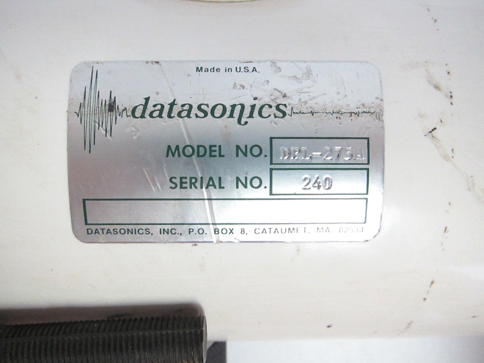 Datasonics DPL-275A Underwater Pinger Acoustics Diver Locator DPL275A ...