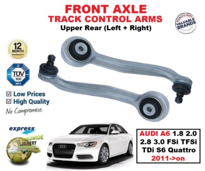 FRONT AXLE UPPER REAR TRACK CONTROL ARMS for AUDI A6 1.8 2.0 2.8 3.0 S6 ...
