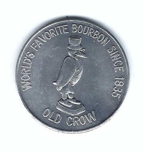 VINTAGE 1969 OLD CROW BOURBON WHISKEY DISTILLERY FRANKFORT KENTUCKY ...