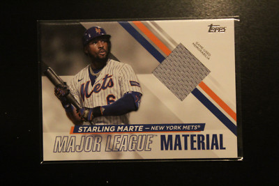 2024 Topps Series 2 Starling Marte Major League Material Relic Card ...