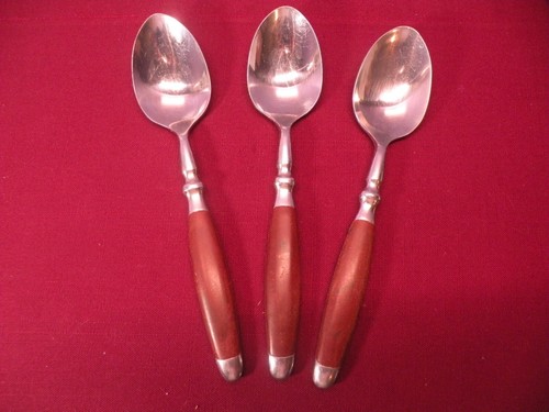 Set Of 3 Oval Soup Spoons HAMPTON SILVERSMITHS HSV63 STAINLESS FLATWARE 7.5 GB1 | eBay