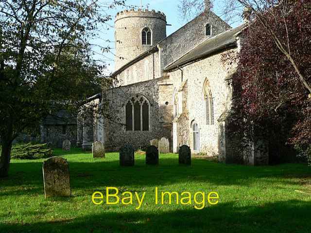 Photo 6x4 The Parish Church Of St. Peter Winburgh Yaxham. c2006 | eBay UK