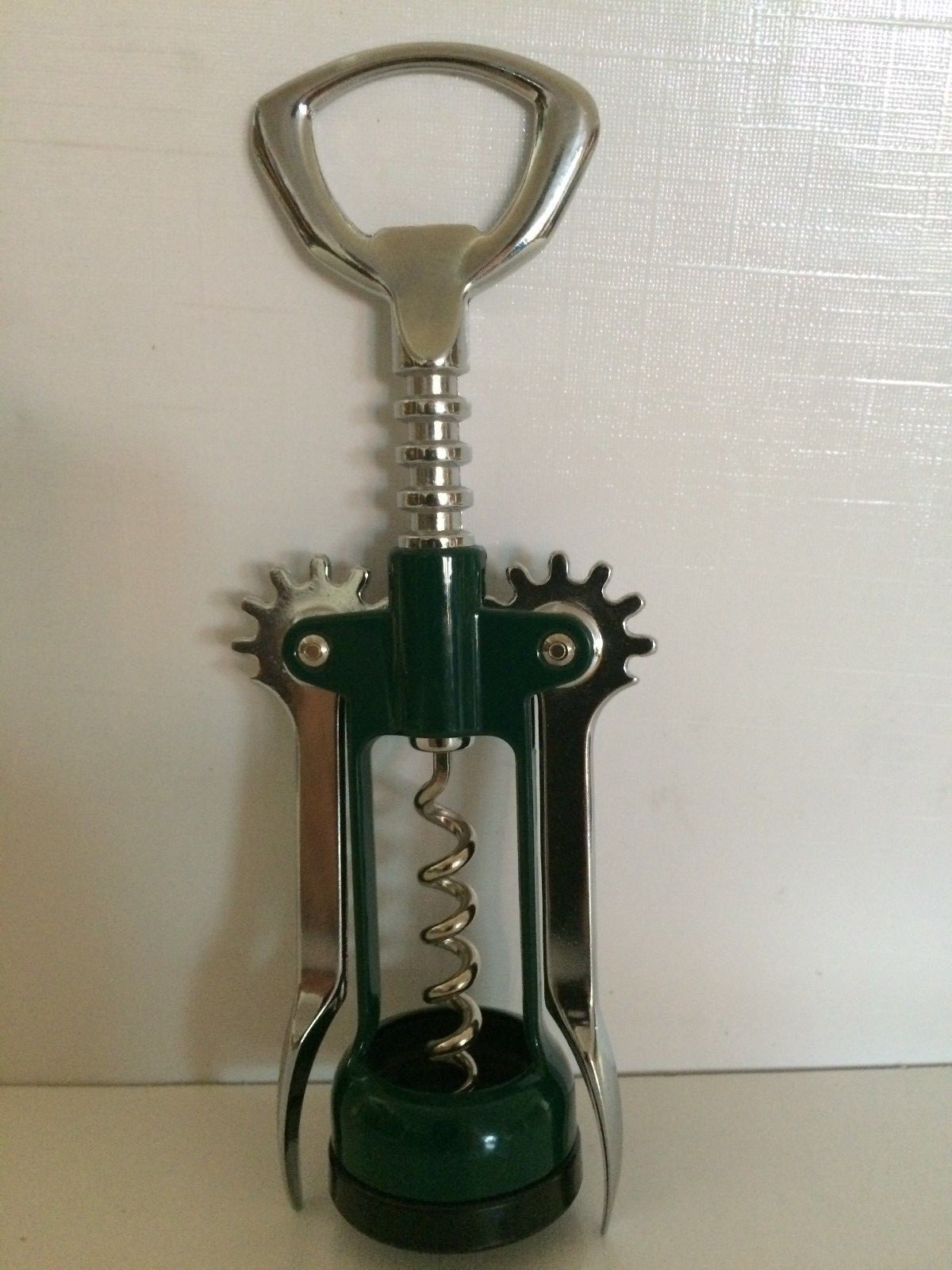 5 Corkscrew Wing Open Spiral Worm Chrome Plated Enameled Body Dark ...