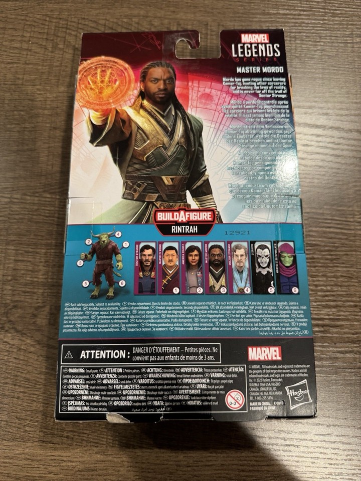 Marvel Legends Series Doctor Strange Master Mordo Action Figure NIB ...
