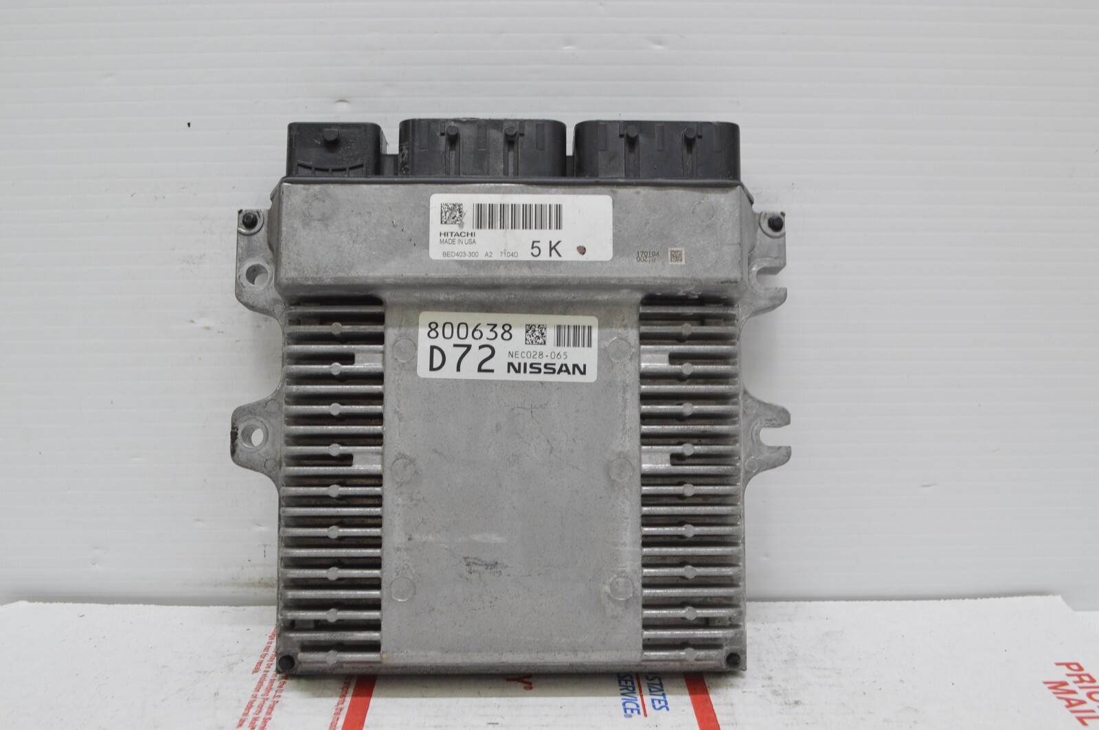 2017 17 Pathfinder QX60 Engine Control Module Unit Ecm BED403-300 F52 ...