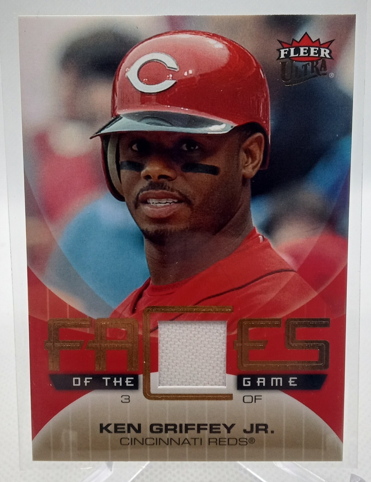 2007 Fleer Ultra Faces of the Game Patch Ken Griffey Jr #GF-KG HOF | eBay