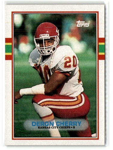 1989 Topps FOOTBALL #352 Deron Cherry Kansas City Chiefs | eBay