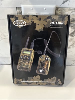 BCA BC Link US Camo Two-Way Radio System 22 FRS/GMRS Channels ...
