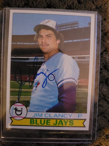 Jim Clancy autographed baseball cards number 122 topps & 131 topps. | eBay