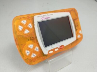 Bandai WonderSwan Color Crystal Orange Console Only [H] | eBay