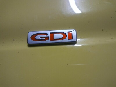 KIA GDI REAR CHROME OEM EMBLEM | eBay