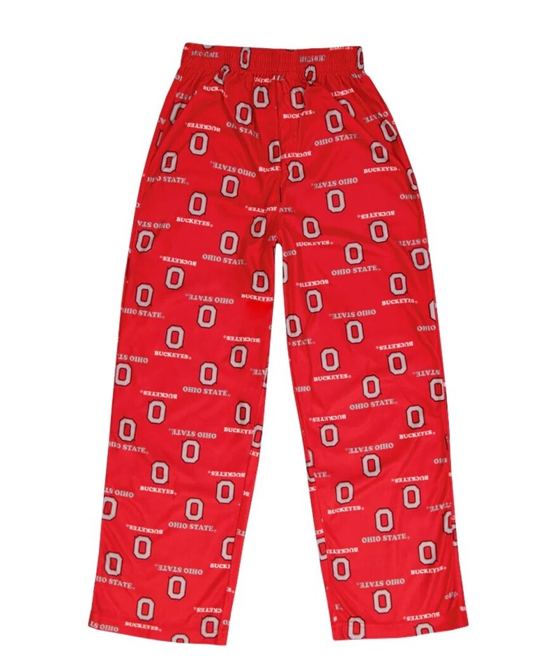 NCAA Kids' Junior Youth Ohio State Buckeyes GEN2 Printed Sleep Pajama ...