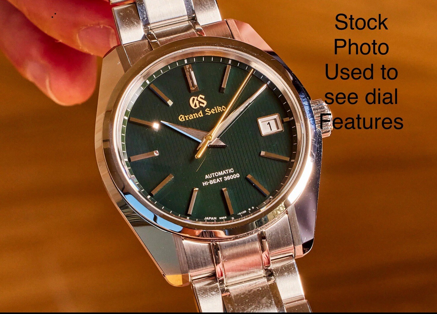 9S85 Grand Seiko Heritage 'Shizukuishi Limited' Green Dial SBGH283 B&P ...