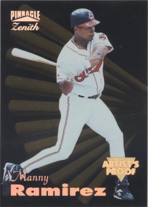 1996 Pinnacle Zenith - Manny Ramirez #34 Artist Proof for sale online ...