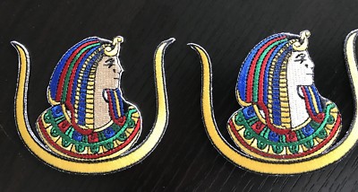 DOI Egyptian 100% Embroidered Emblem w/ Heat Seal Backing Lot of 2 for ...