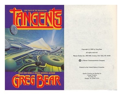 Bear, Greg (1951-) Tangenti / Greg Bear 1989 Prima Edizione Rilegata | eBay