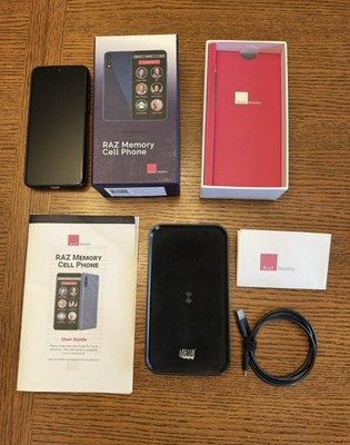 RAZ mobility memory cell phone, Verizon & AT&T version w/ charge pad | eBay