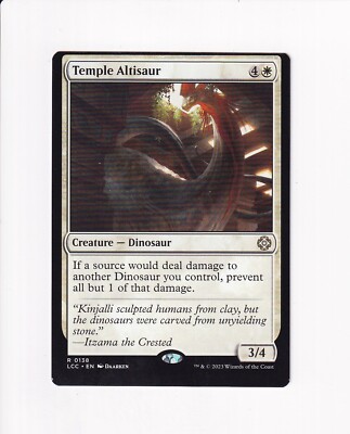 2023 MTG MAGIC COMMANDER THE LOST CAVERNS OF IXALAN TEMPLE ALTISAUR | eBay